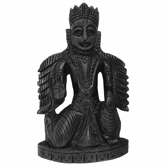 Buy TwiceWise Karungali Garudalwar Statue 4 Inches, Handmade Carving ...