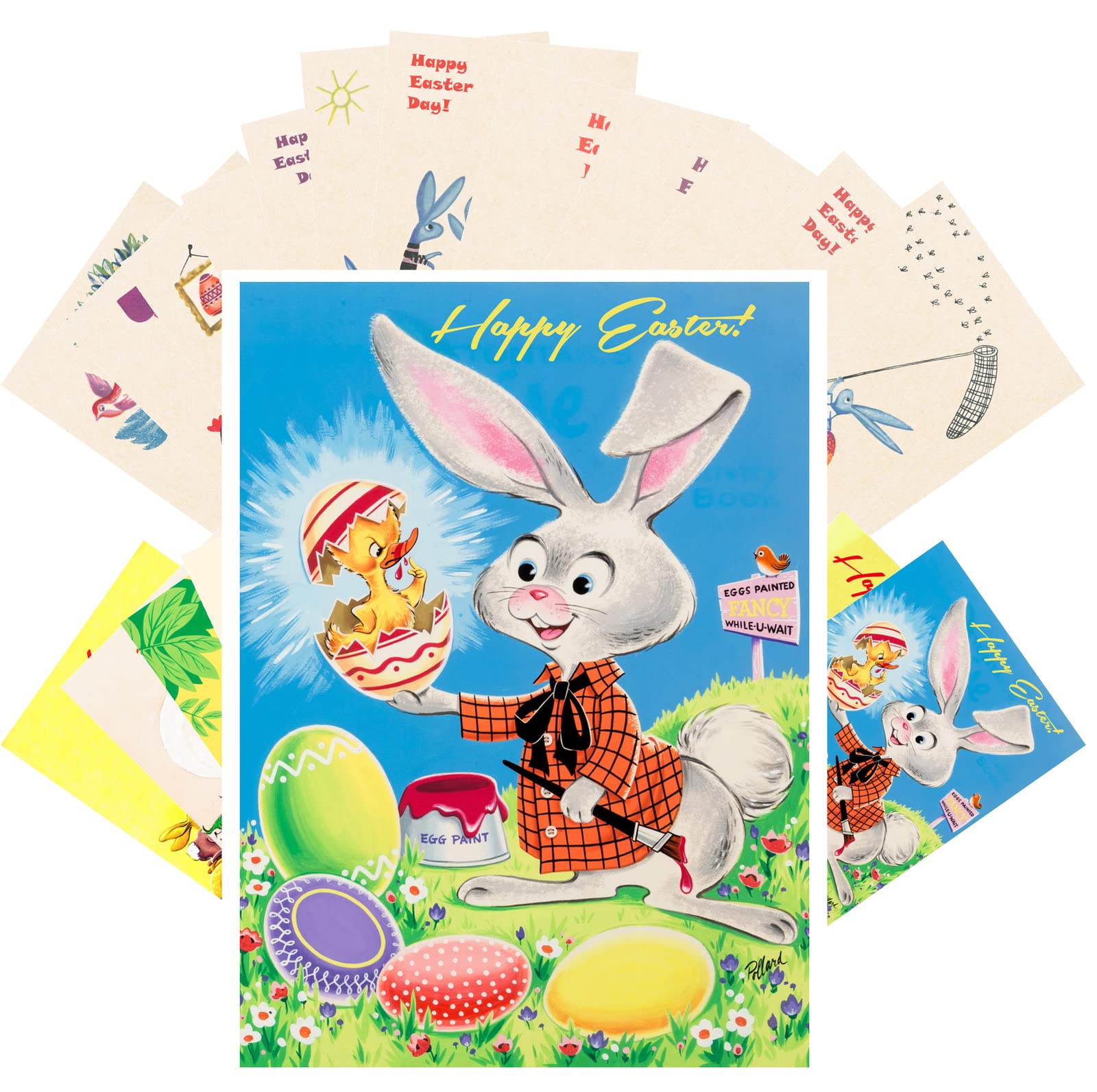 Bunny Rabbit Vintage Postcards