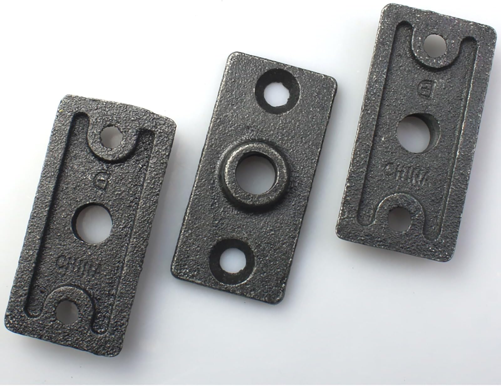 FDXGYH 10pcs Steel Ceiling Flange Hanger Plate for 1/2 in. Threaded Rod ...