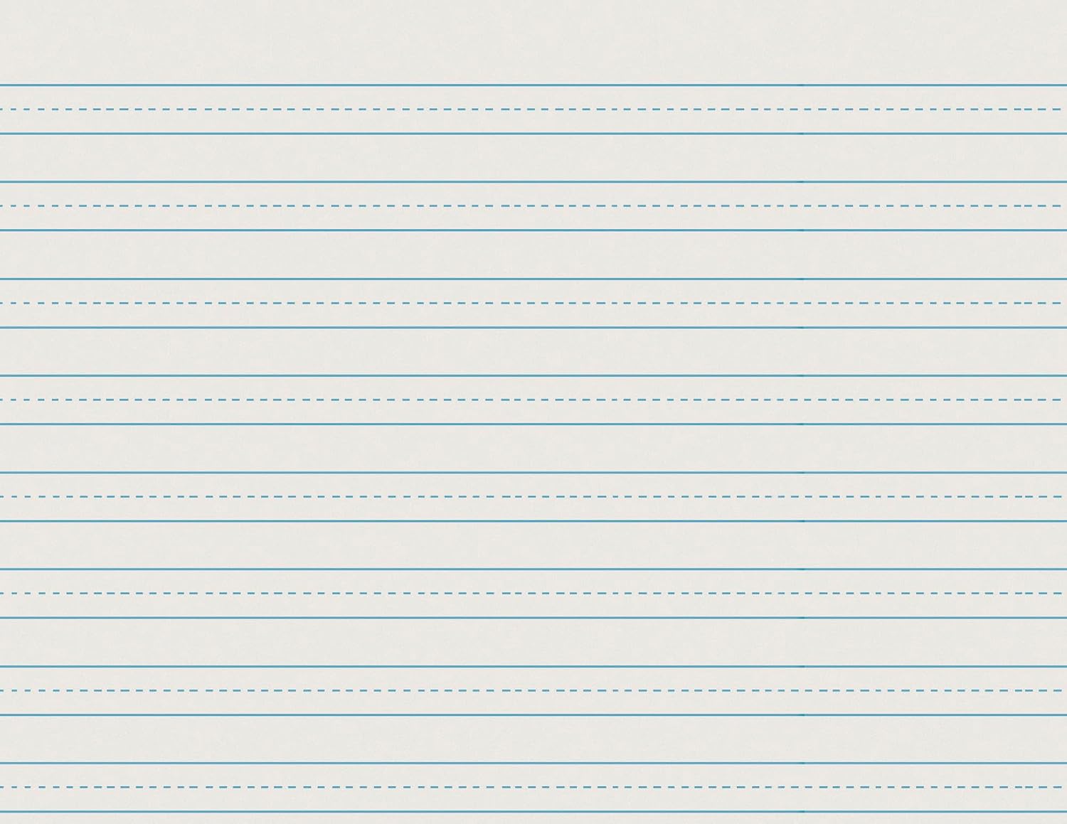 Amazon.com: School Smart Skip-A-Line Ruled Writing Paper, 1/2 Inch ...