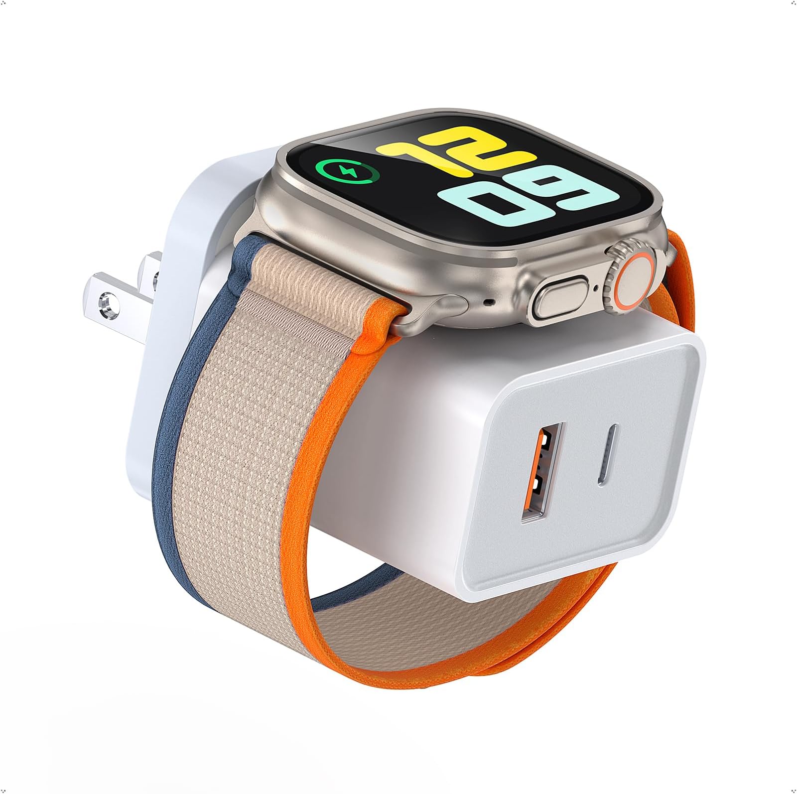 Amazon.com: VRURC for Apple Watch Charger, PD 20W 3-in-1 Fast Charging ...