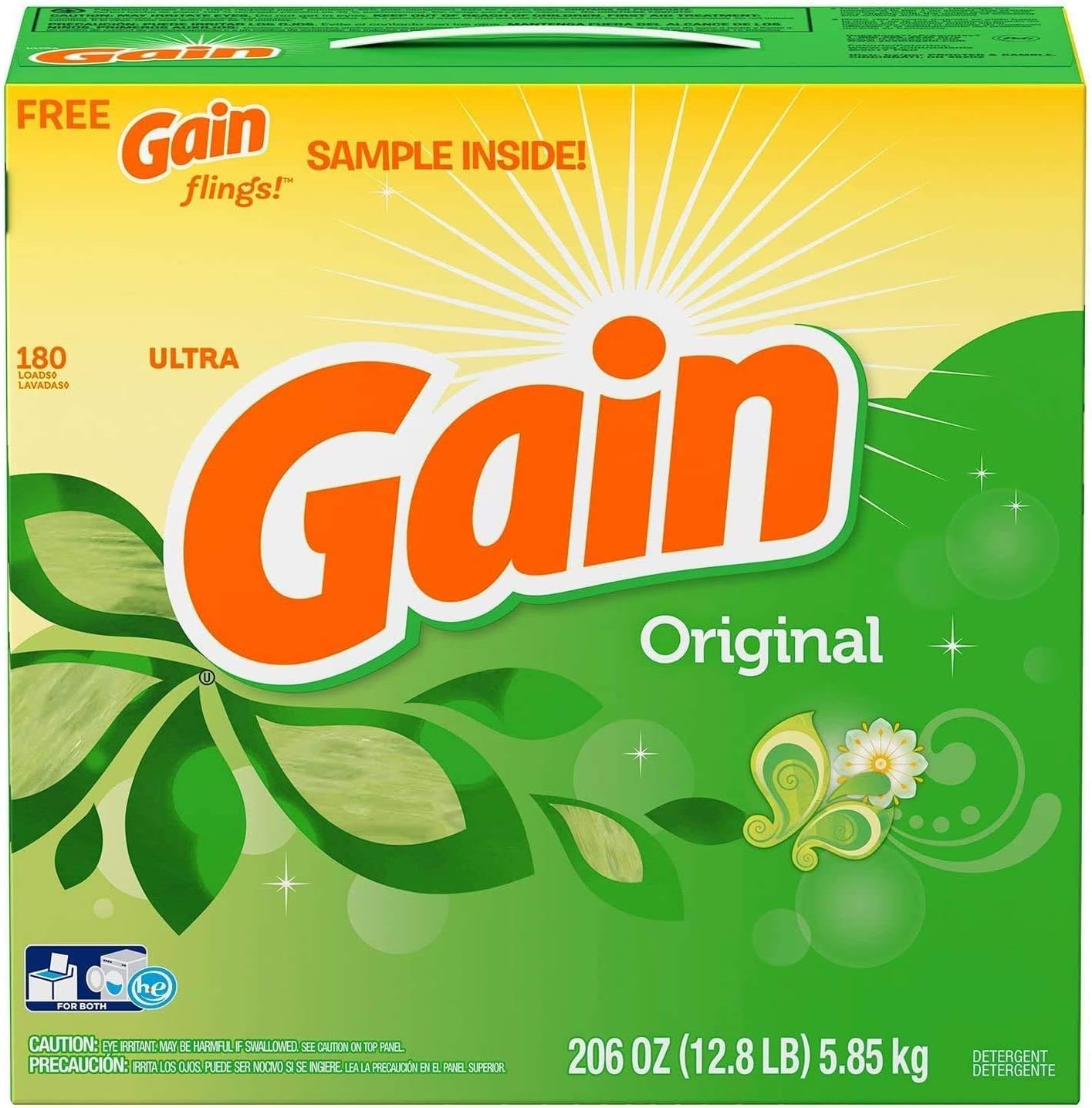 Gain Ultra Powder - Original - 180 Loads : Amazon.ca: Health & Personal ...