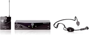 AKG WMS45 Perception Sistema deportivo inalámbrico, ISM/CH70 : Amazon ...