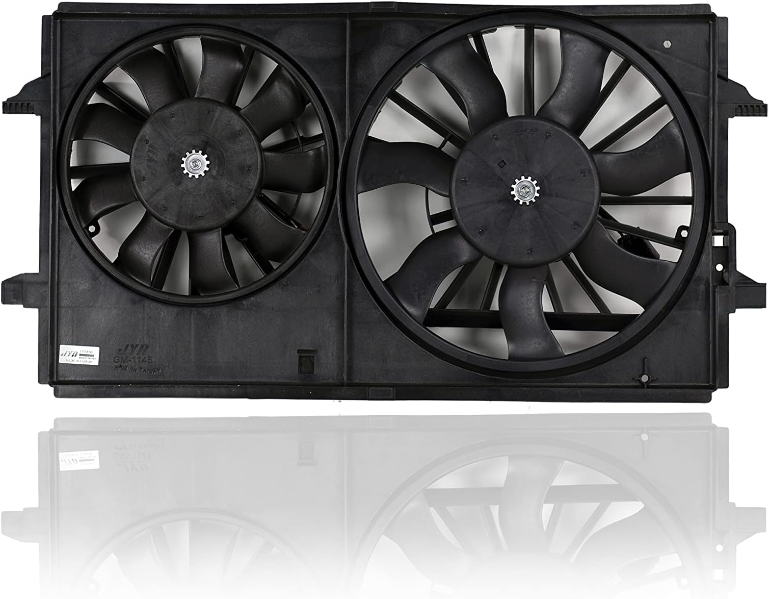 Amazon.com: Dual Radiator and Condenser Fan Assembly - Pacific Best Inc ...