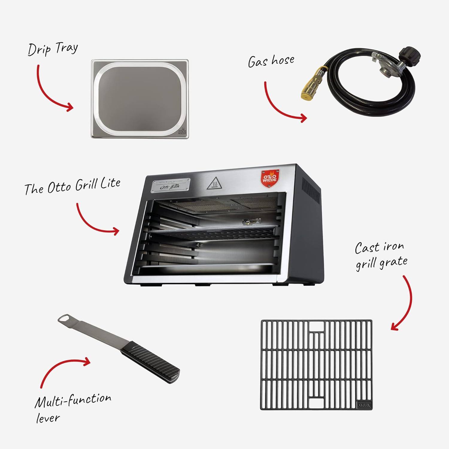 ایگرد | قیمت و خرید The Otto Grill Lite, Infrared Steak Grill from Otto ...