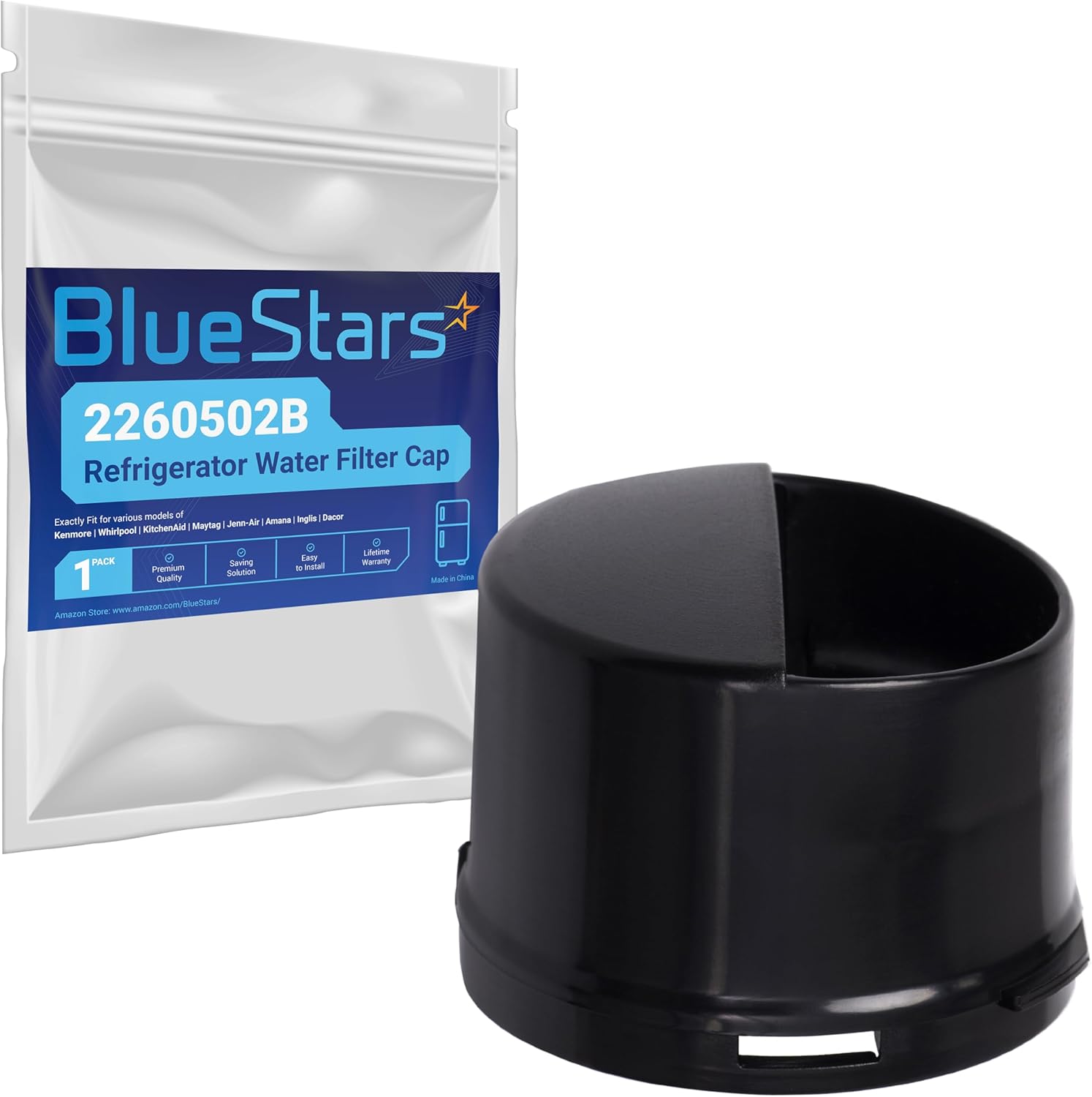 Amazon.com: 2260518B 2260502B Refrigerator Water Filter Cap Replacement ...