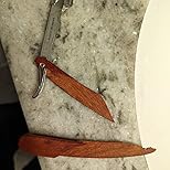 Amazon.com: Parker SRRW, Rosewood Wood Handle Straight Edge Barber ...