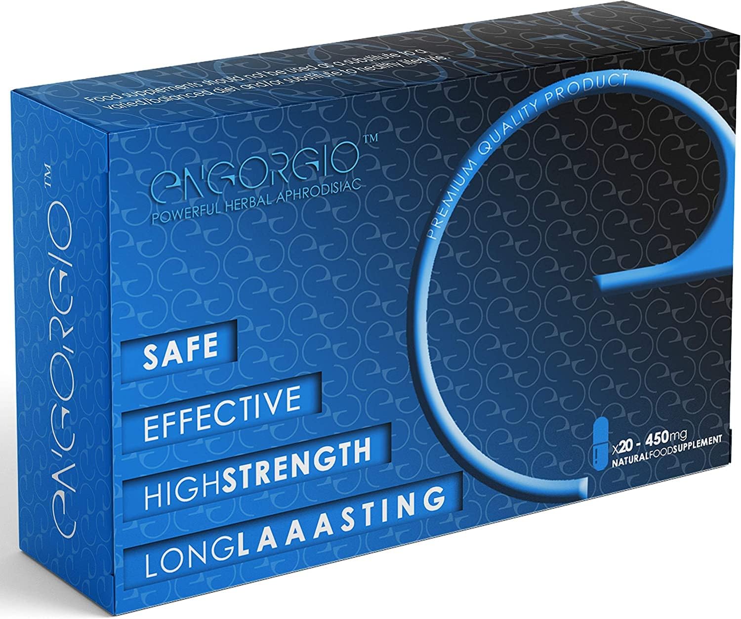 Ultra Strong ENGORGIO™.10 x 450mg Pills - Herbal Supplement ...