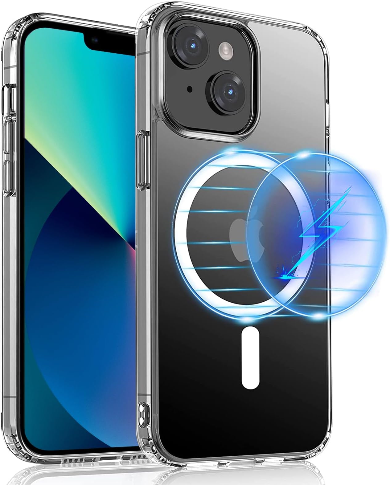 JETech Magnetisch Hülle für iPhone 13 Mini 5,4 Zoll Kompatibel mit ...