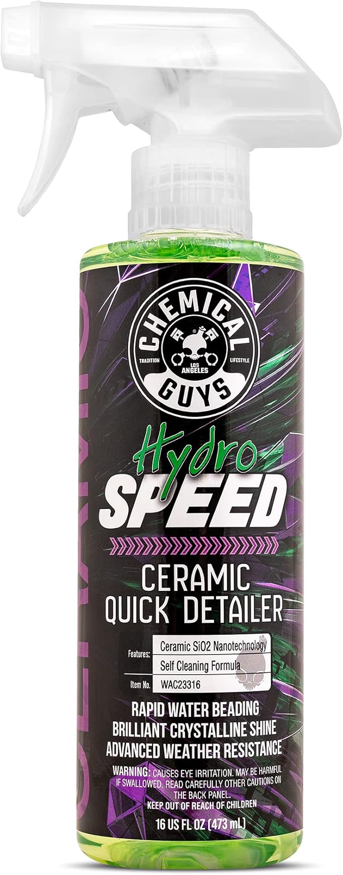 Chemical Guys WAC23316 HydroSpeed Ceramic Quick Detailer 473 ml ...