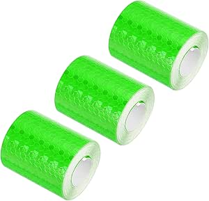 Amazon.com: PATIKIL Reflective Tape, 3 Pack 2IN x 10FT Waterproof Self-Adhesive High Visibility ...