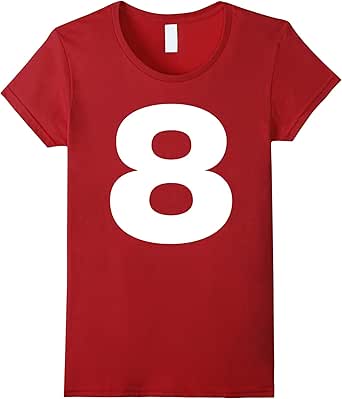 Amazon.com: 2018 New Years Shirt - Number 8 - Eve Party Group Family ...