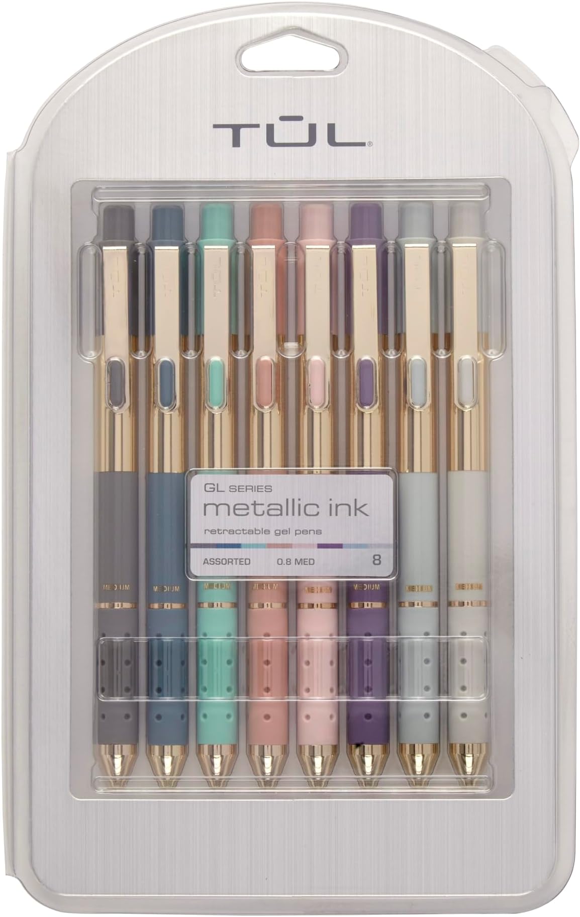 Amazon.com : TUL® BP Series Retractable Ballpoint Pens, Bullet Point, 1 ...