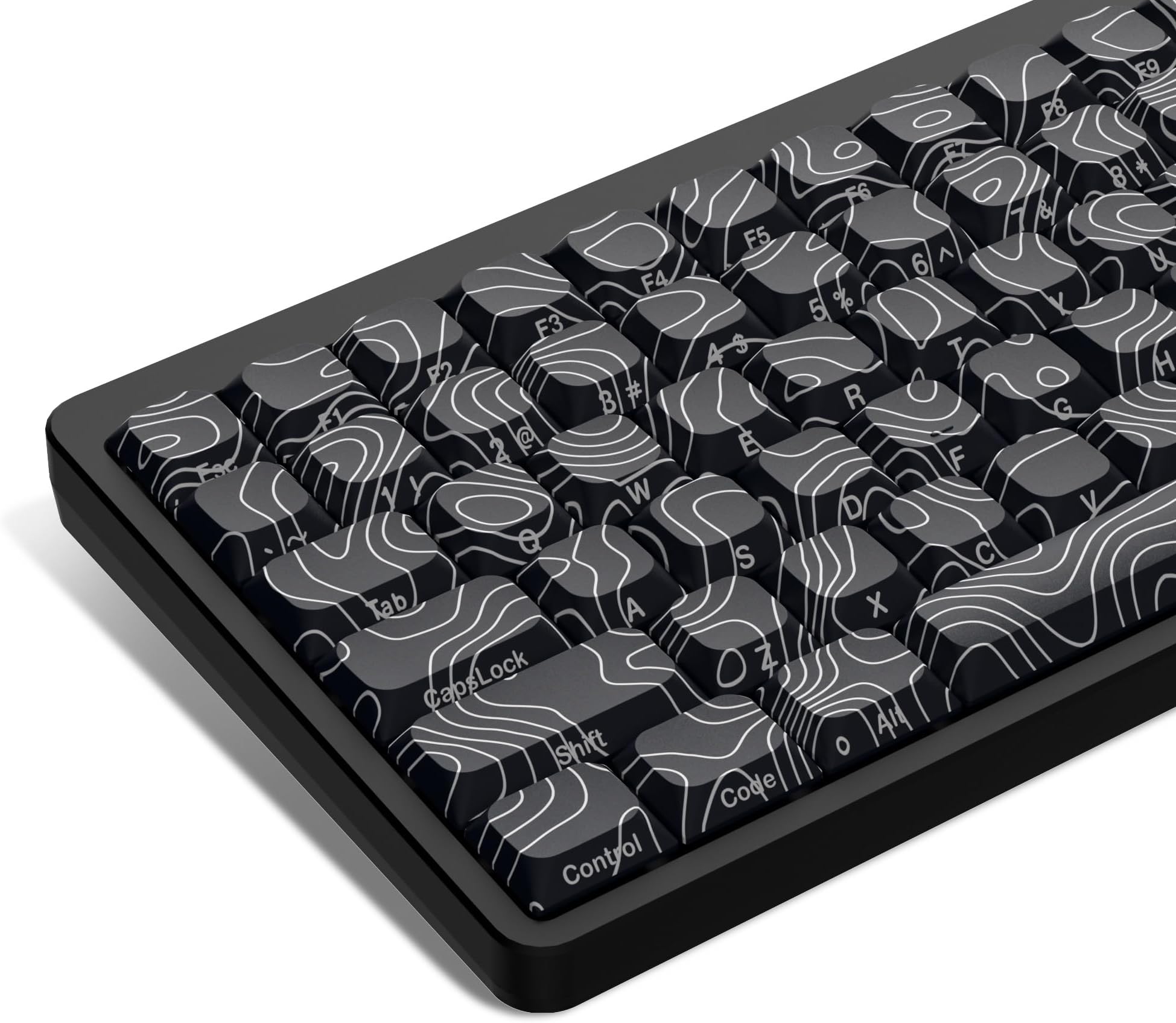 Amazon.com: Womier Low Profile keycaps, Double Shot PBT keycaps,Black ...