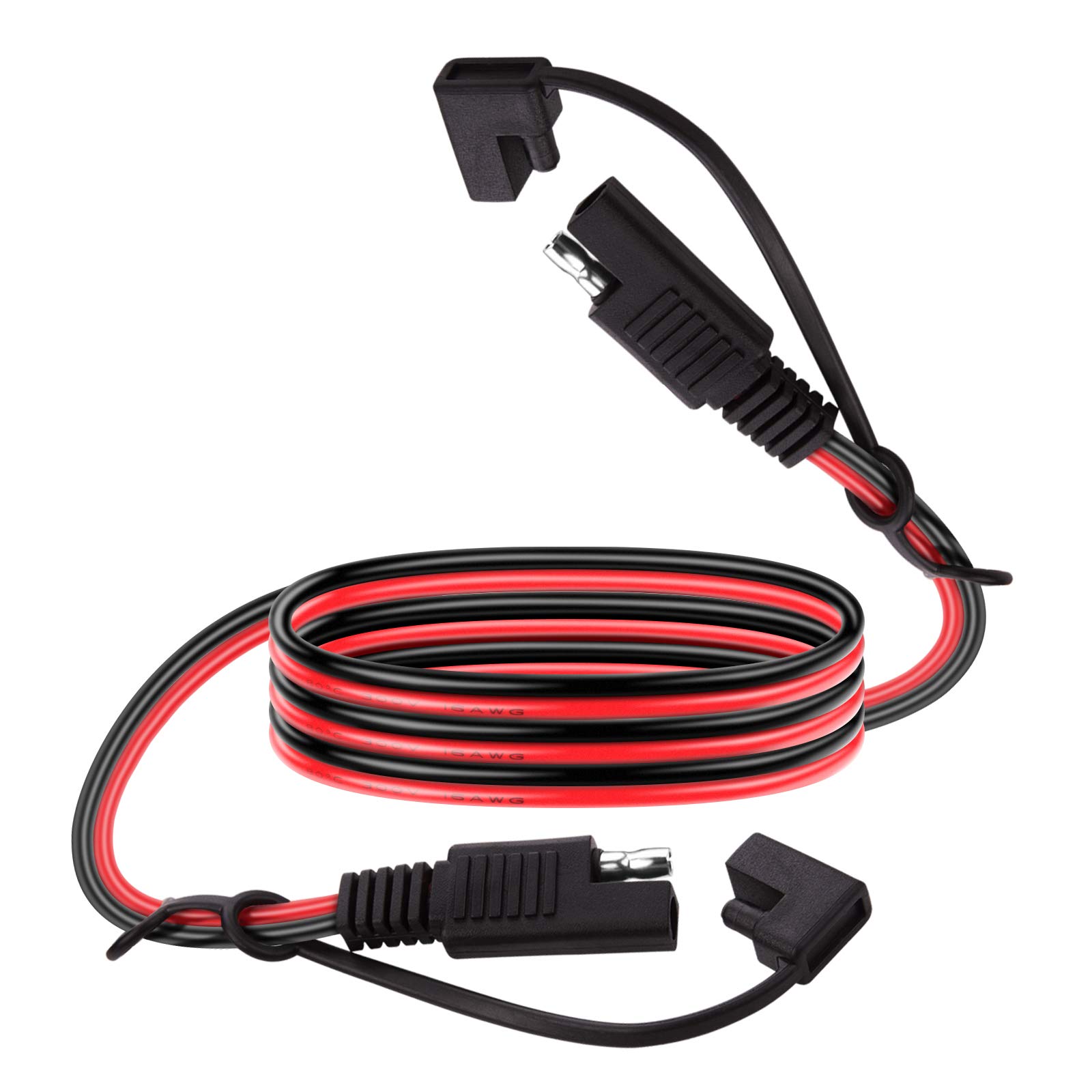 Snapklik.com : SAE Extension Cable 16 Gauge 6Ft 1.8M SAE To SAE ...