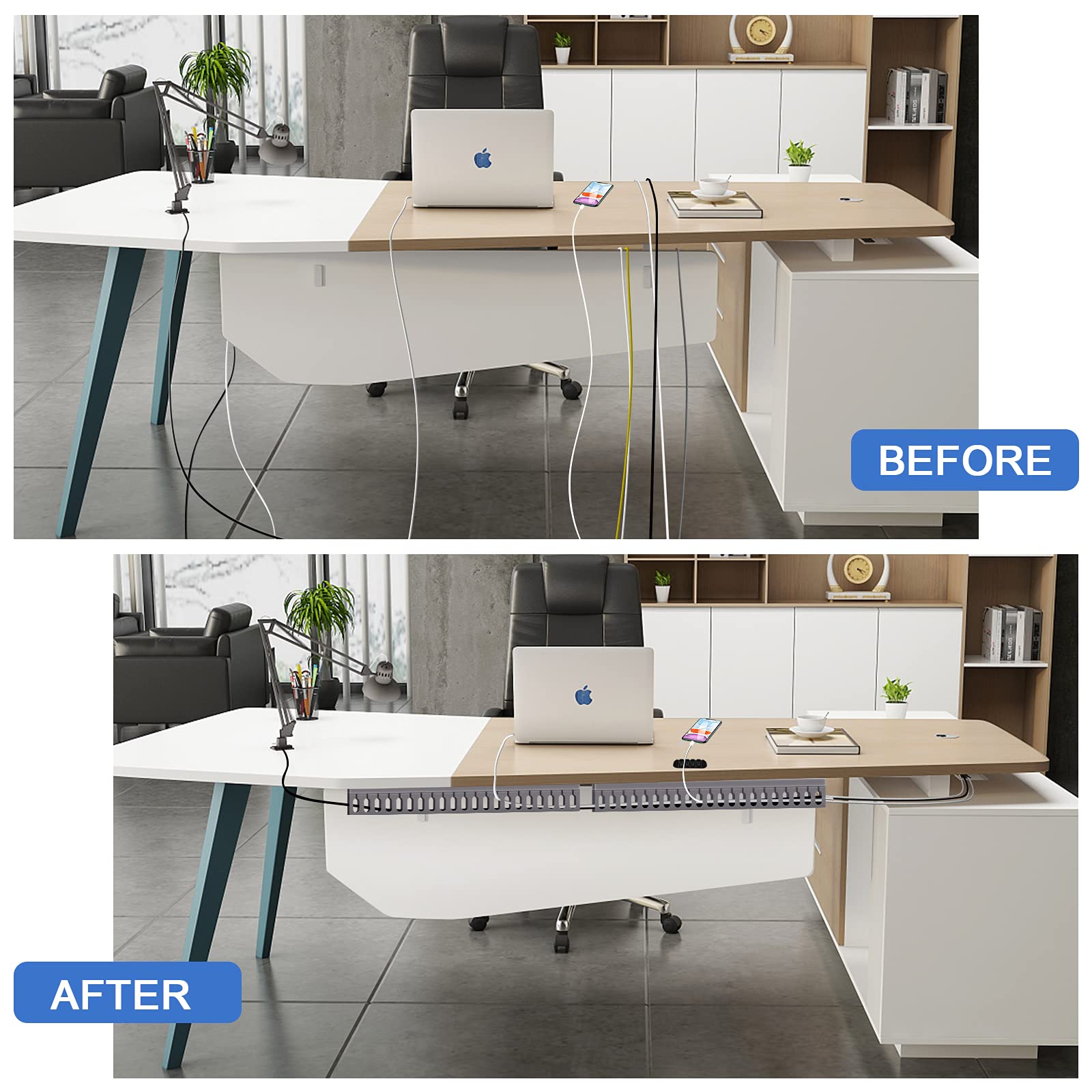 Cable Trunking Raceway Kit, Open Slot Wire Trunking for TV Cables ...