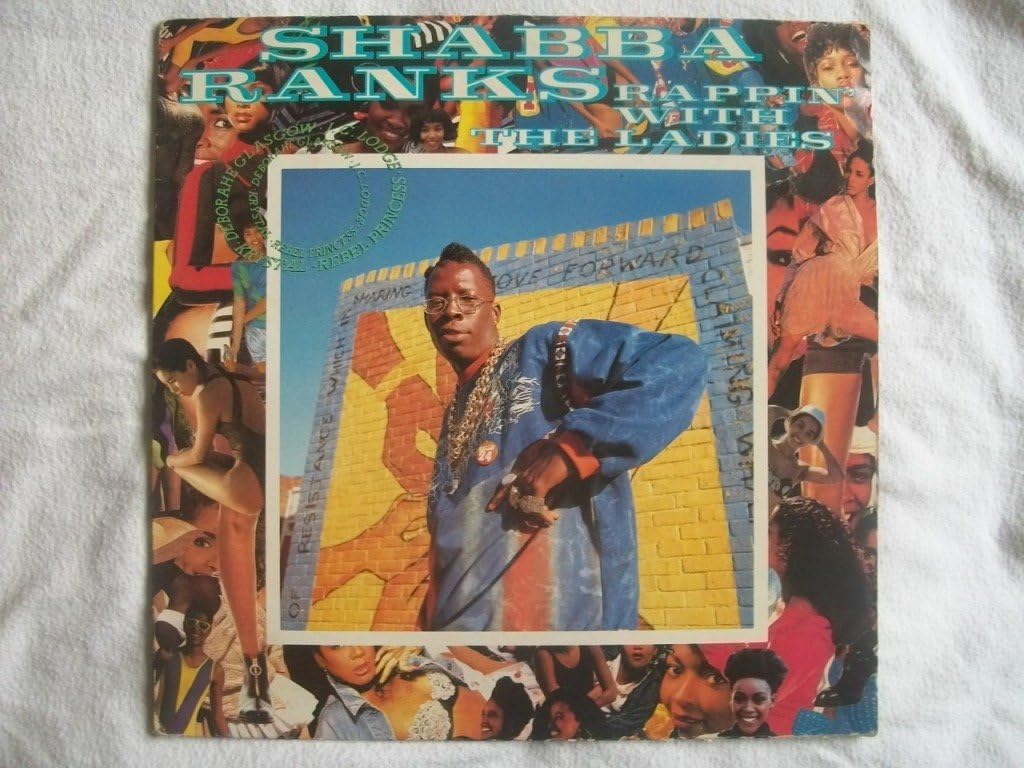 SHABBA RANKS Rappin With the Ladies LP 1990 by Shabba Ranks: Amazon.co ...