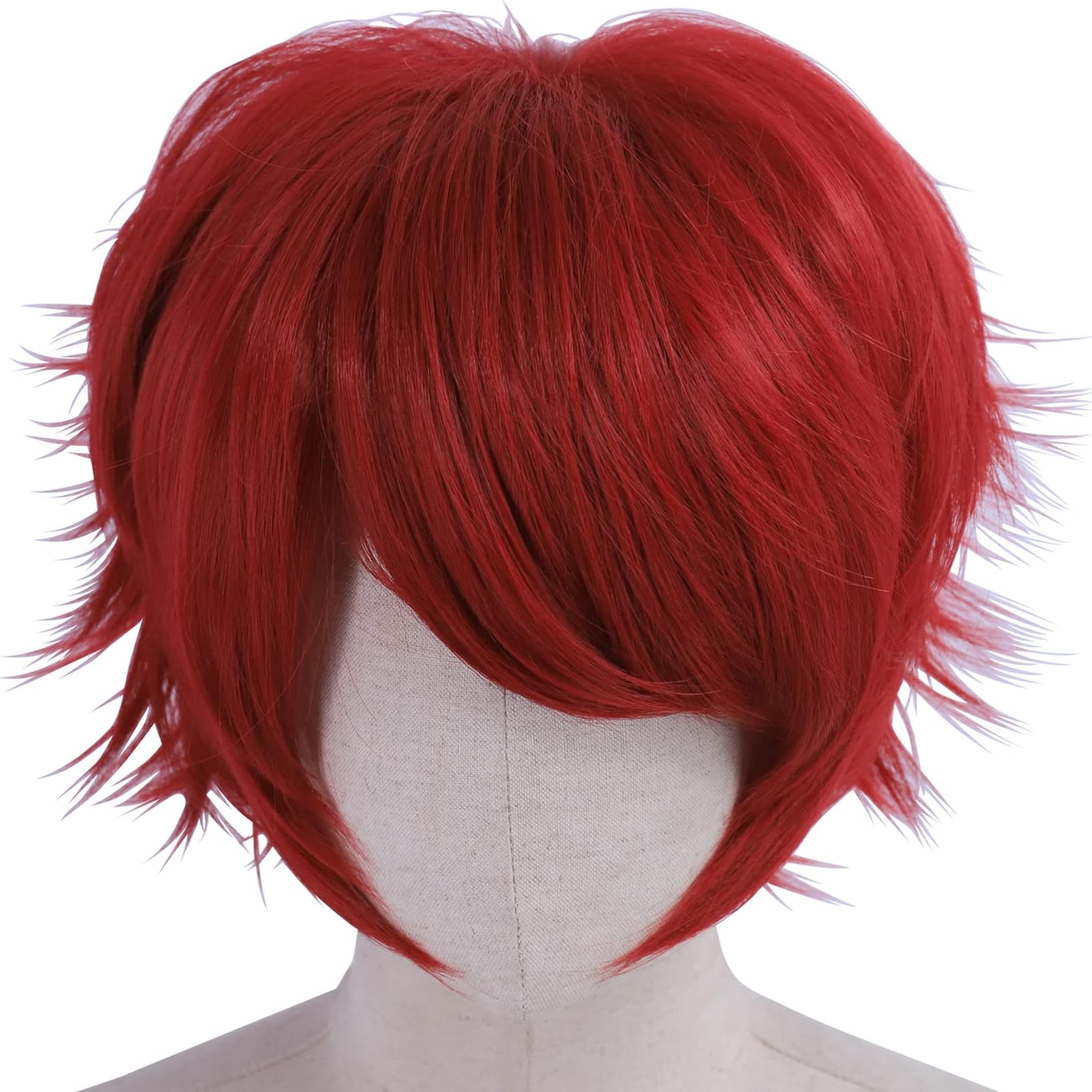 Amazon.com: Hulaidywig Short Orange Cosplay Wig Synthetic Anime Role ...
