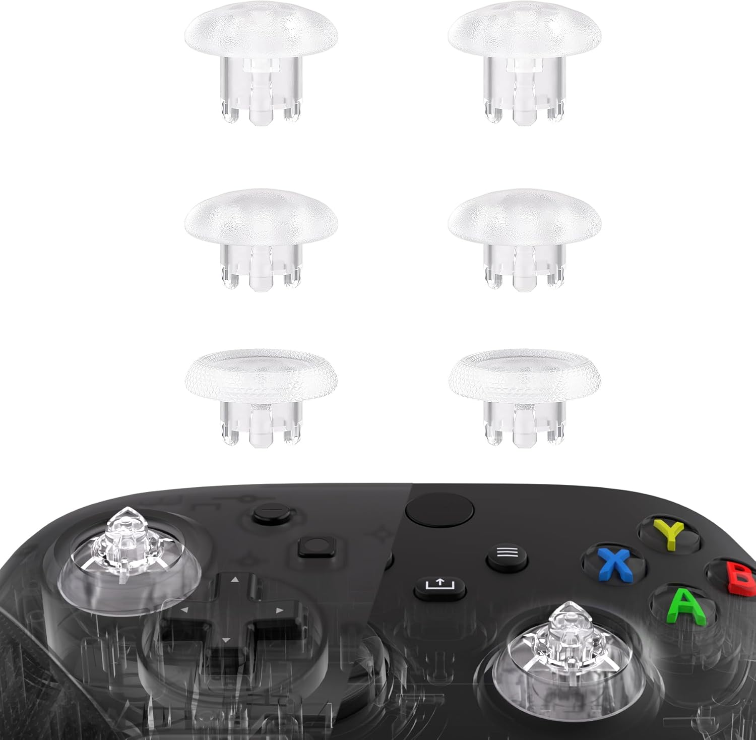 Amazon.com: eXtremeRate Edge Sticks Interchangeable Thumbsticks for ...