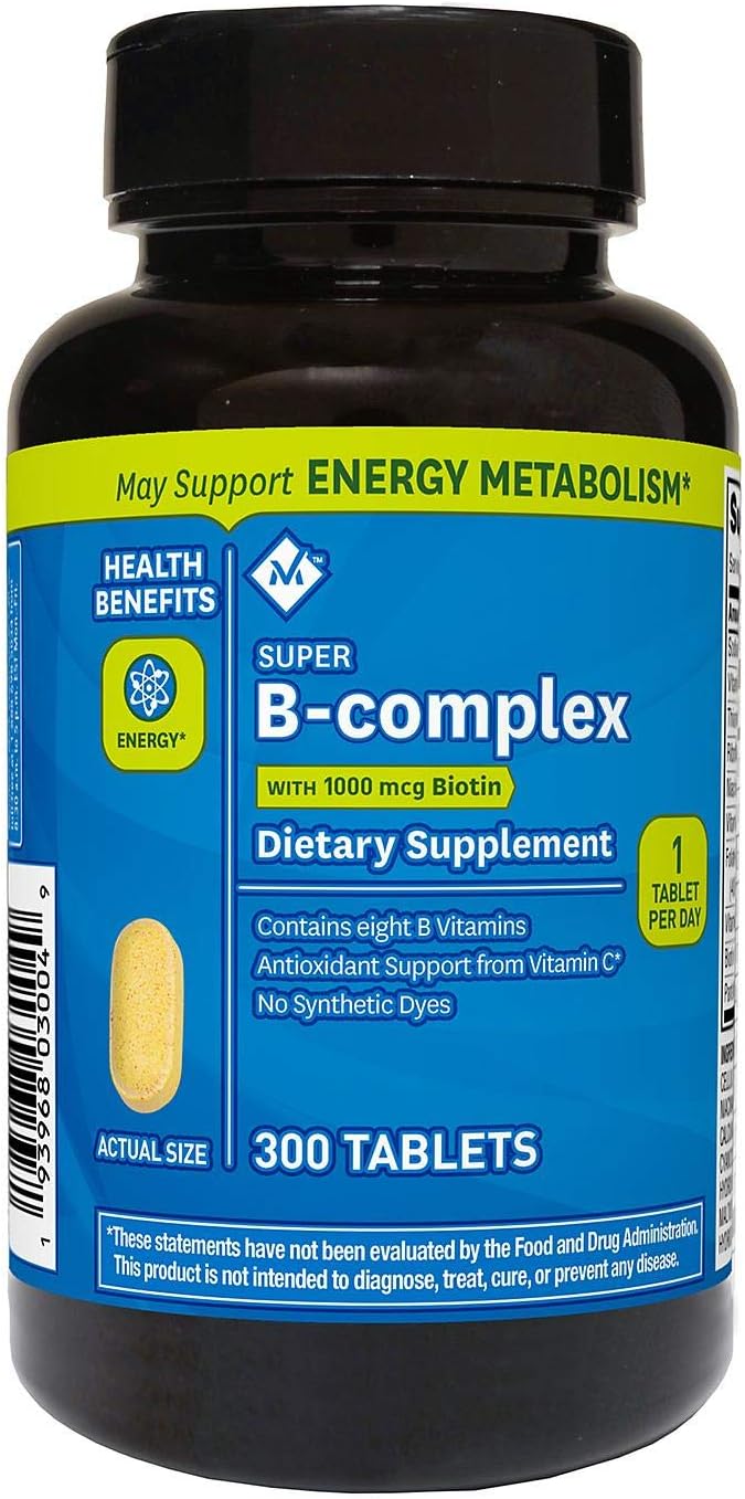 Amazon.com: Members Mark Super B-Complex Dietary Supplement (300 Count ...