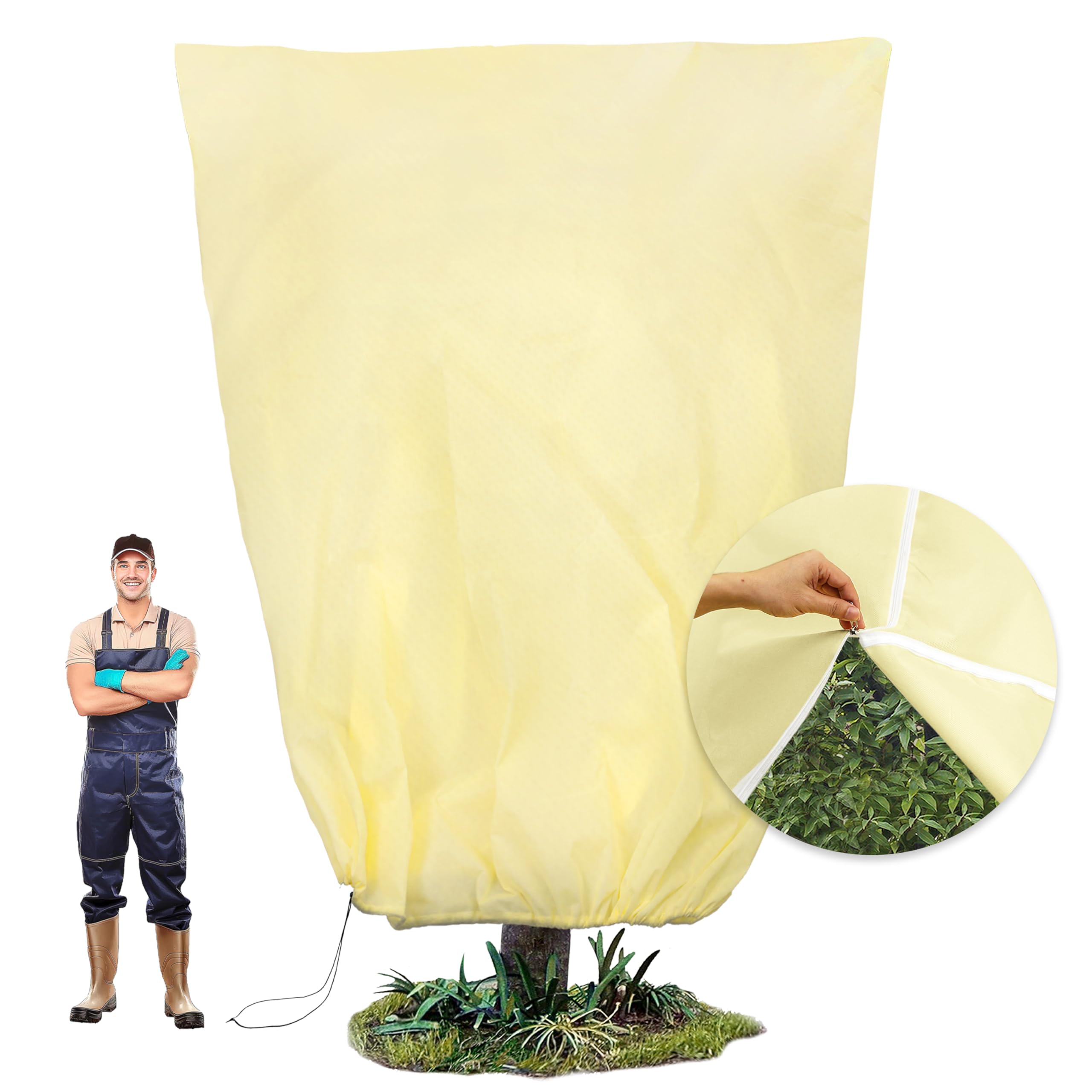 Amazon.com : 100”(W)x120”(H) Plant Covers Freeze Protection, 2.8oz ...