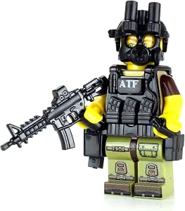 Amazon.co.jp: [Battlebrick] ATF Special Response Team SRT Minifigure ...