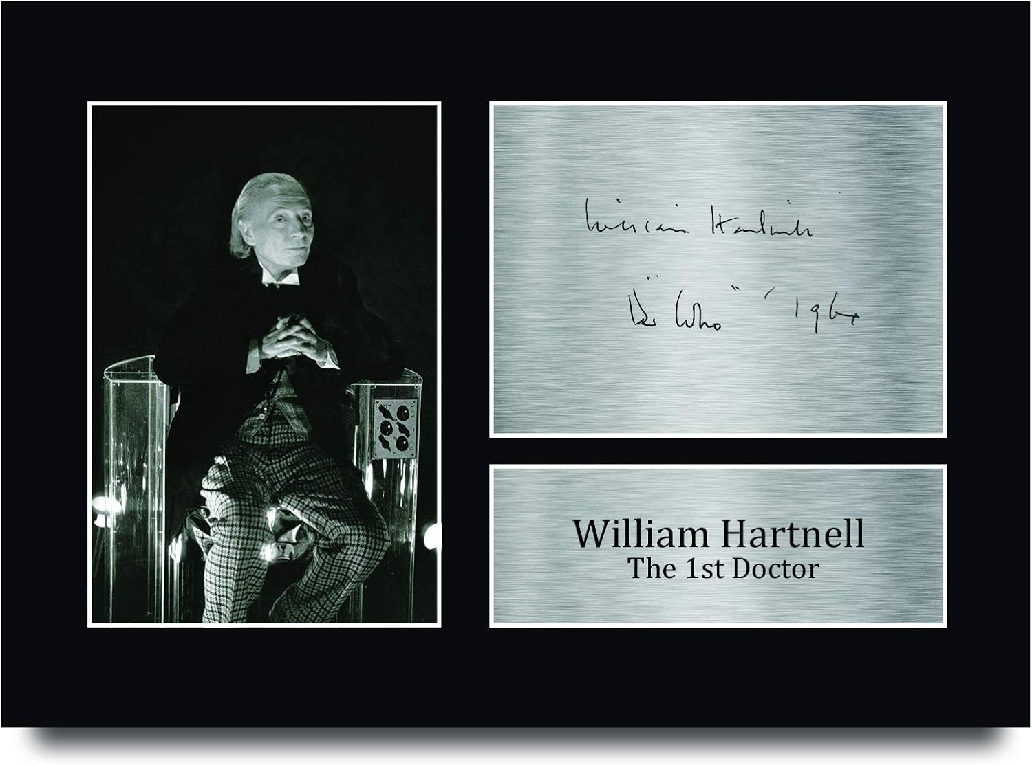 HWC Trading A4 William Hartnell Dr Who First Doctor Gifts Printed ...