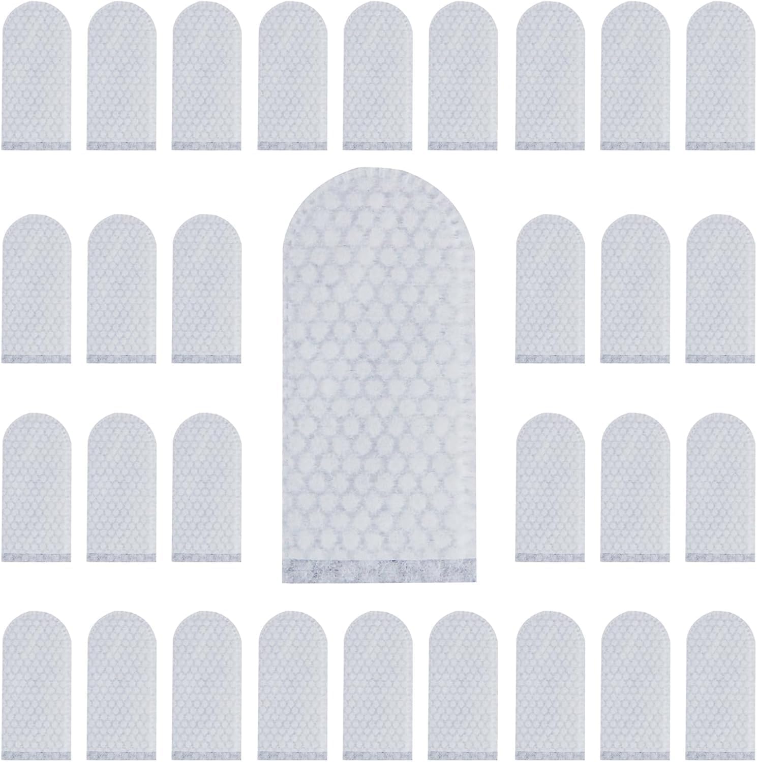 Amazon.com: 100 Pcs Cotton Finger Cots, Finger Gloves Disposable, Sweat ...