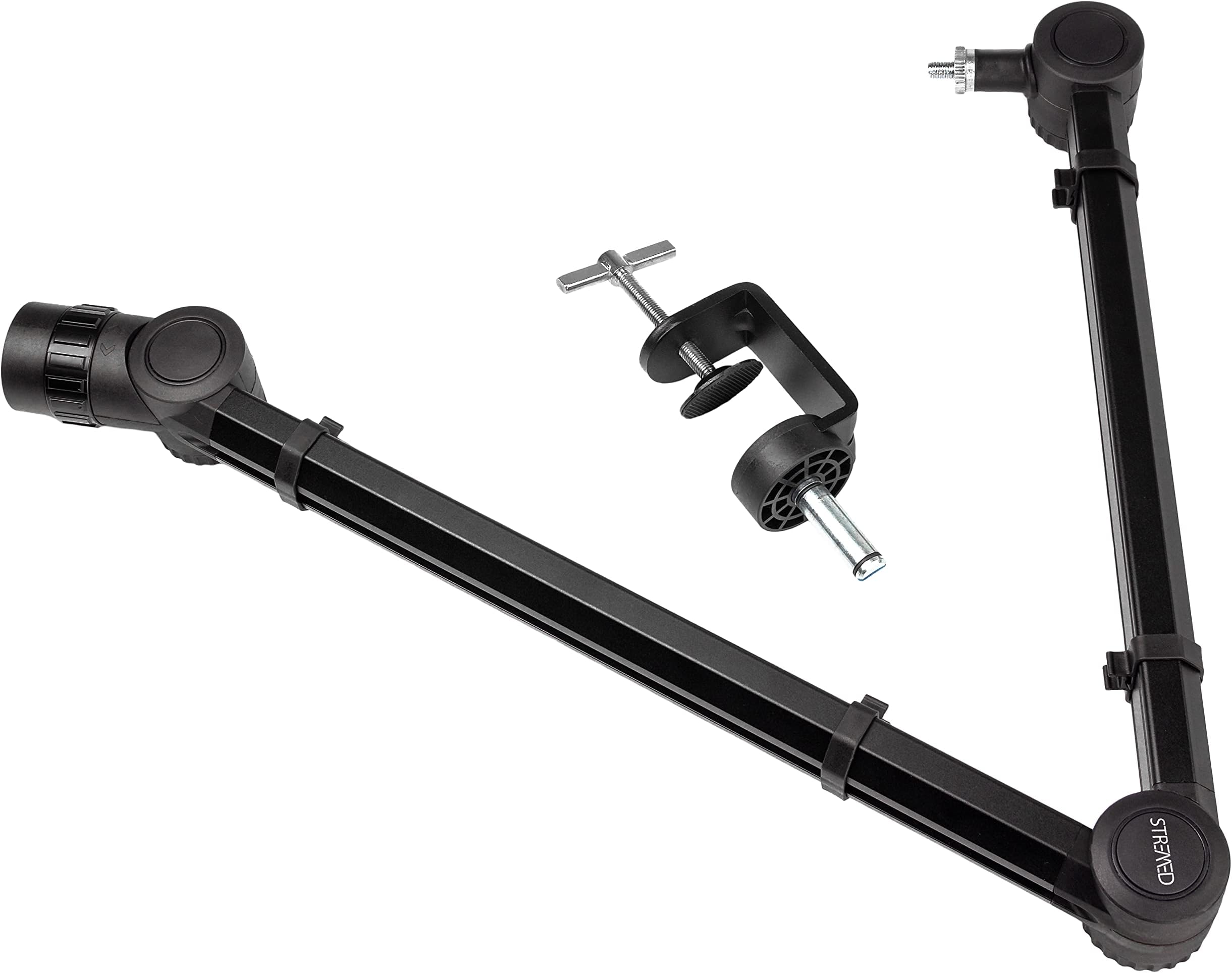 RockJam Premium Tube-Style Microphone Stand Boom Arm With Internal ...