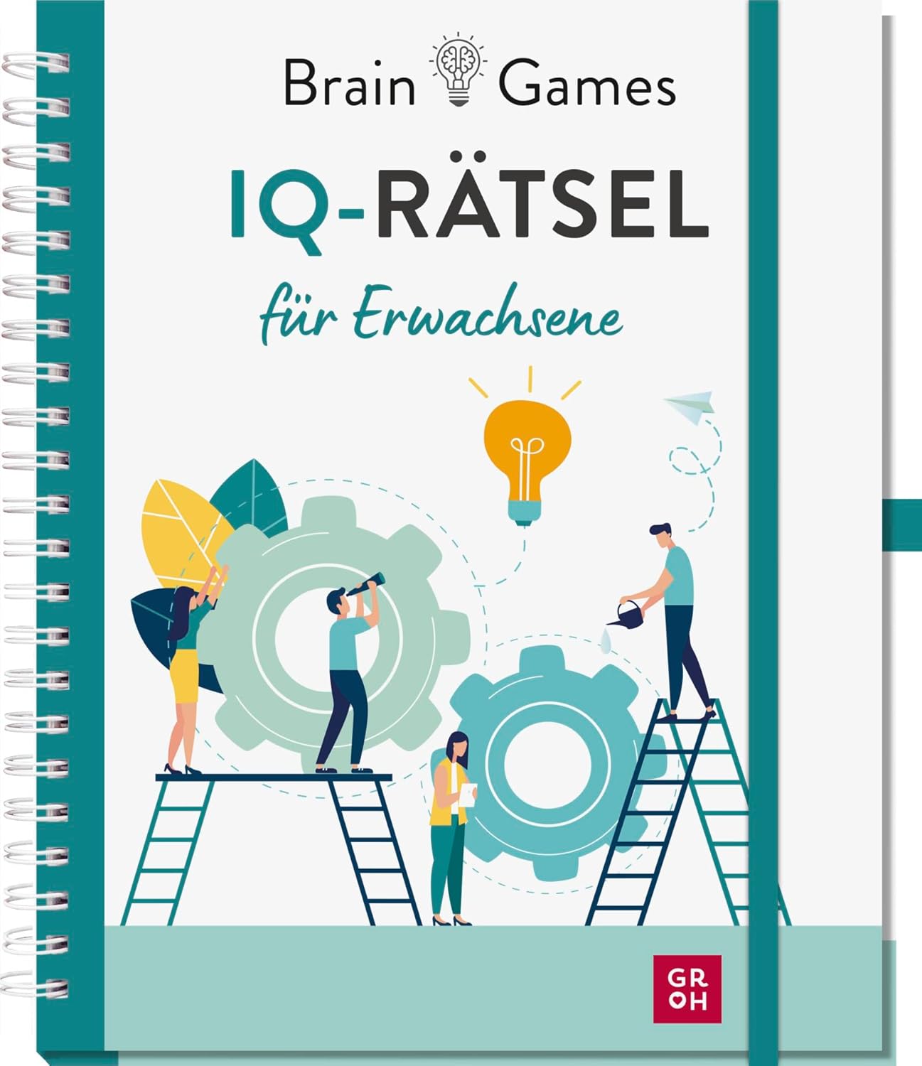 Brain Games - IQ-Rätsel für Erwachsene: Rätselbuch mit über 180 ...