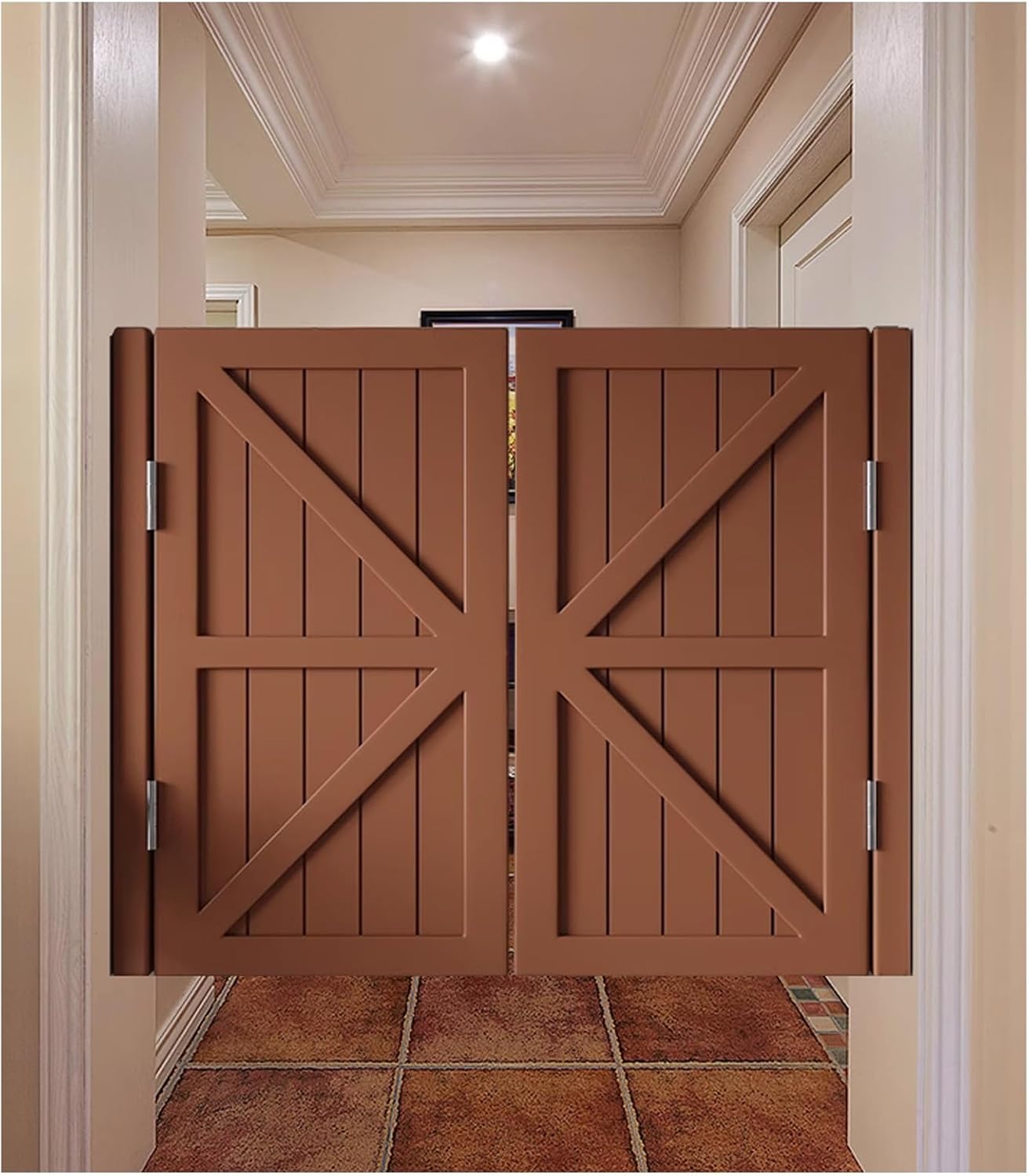 QWEASDF Pendeltür Holz, Scharnier Schwingtür Cafe Bar Pub, Saloon ...