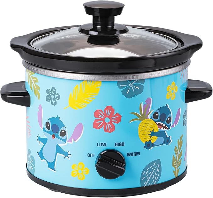 Amazon.com: Uncanny Brands Disney Lilo & Stitch 2qt Slow Cooker - Small ...