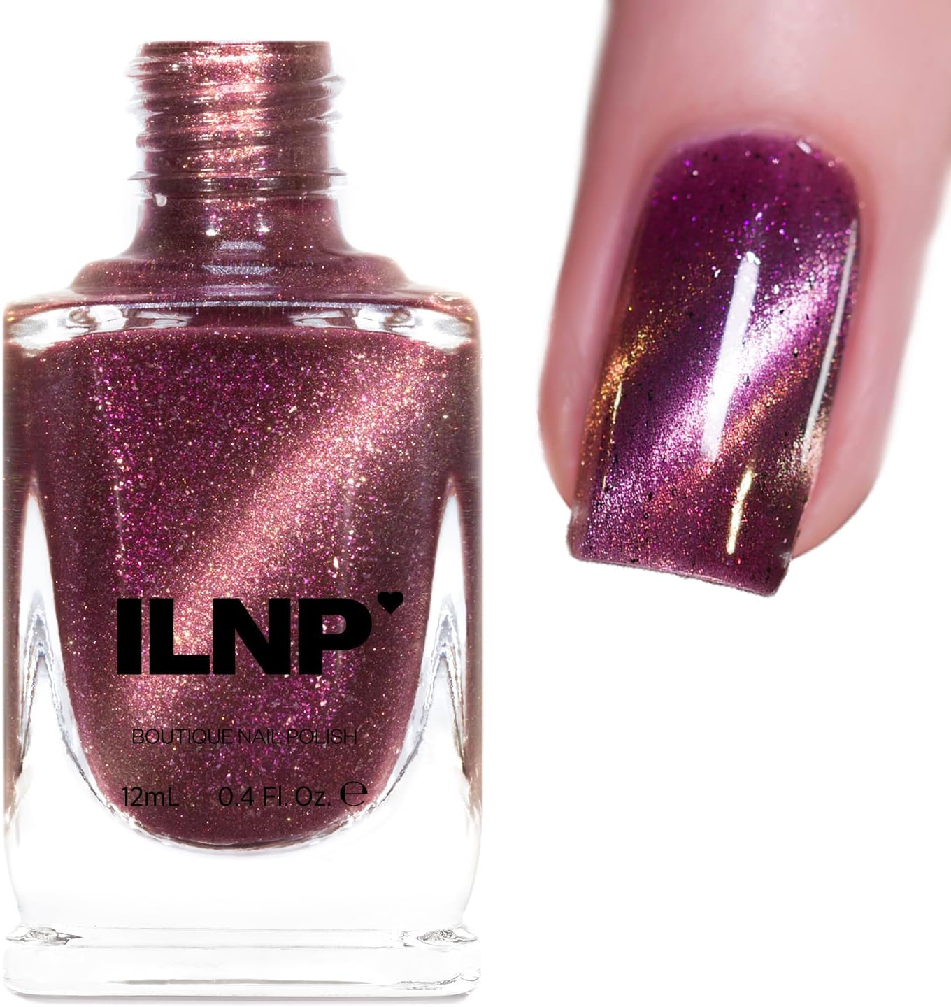 Amazon.com : ILNP Sugar Plum - Deep Mauve Magnetic Nail Polish : Beauty ...