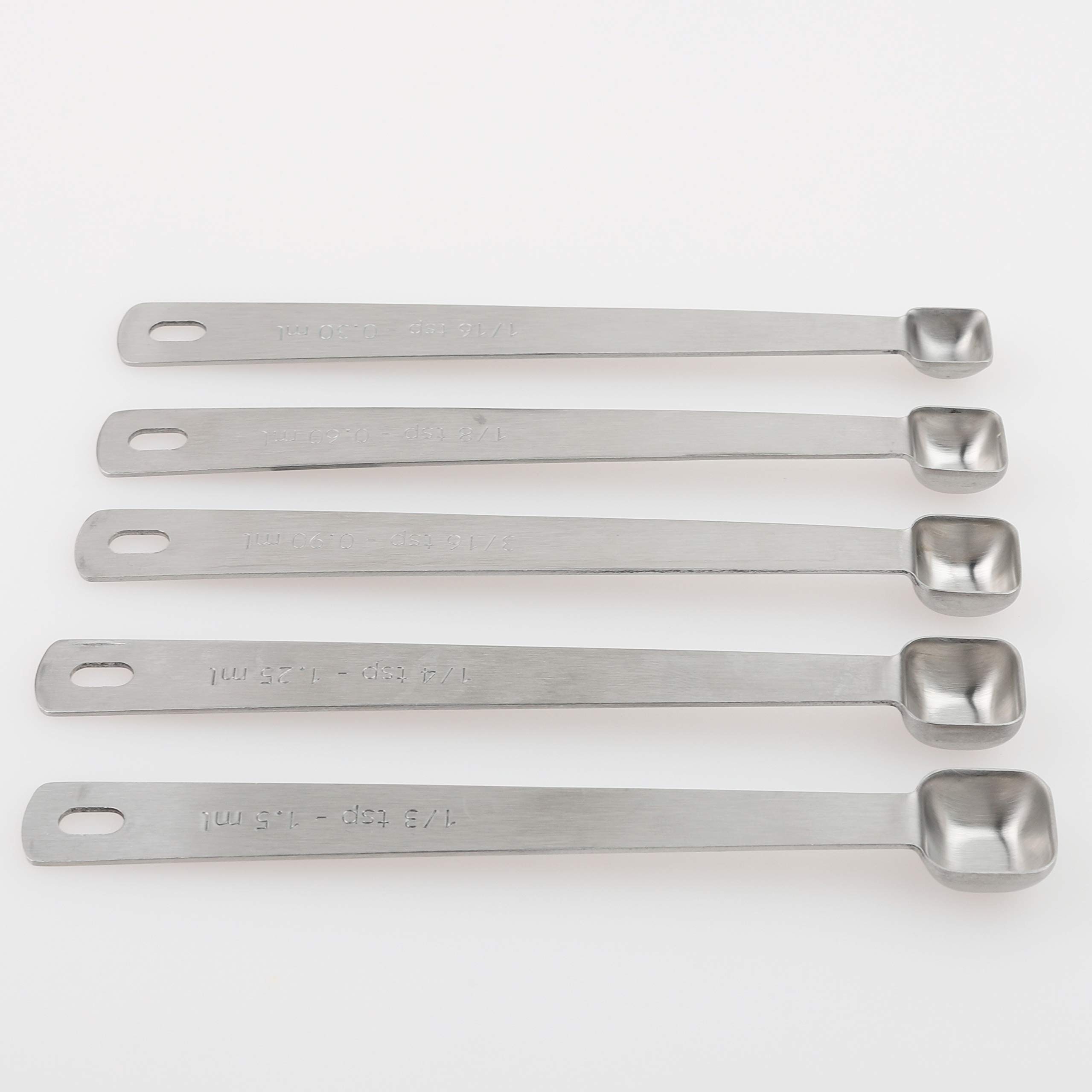 Snapklik.com : Measuring Spoons Set Mini Stainless Steel Measuring ...
