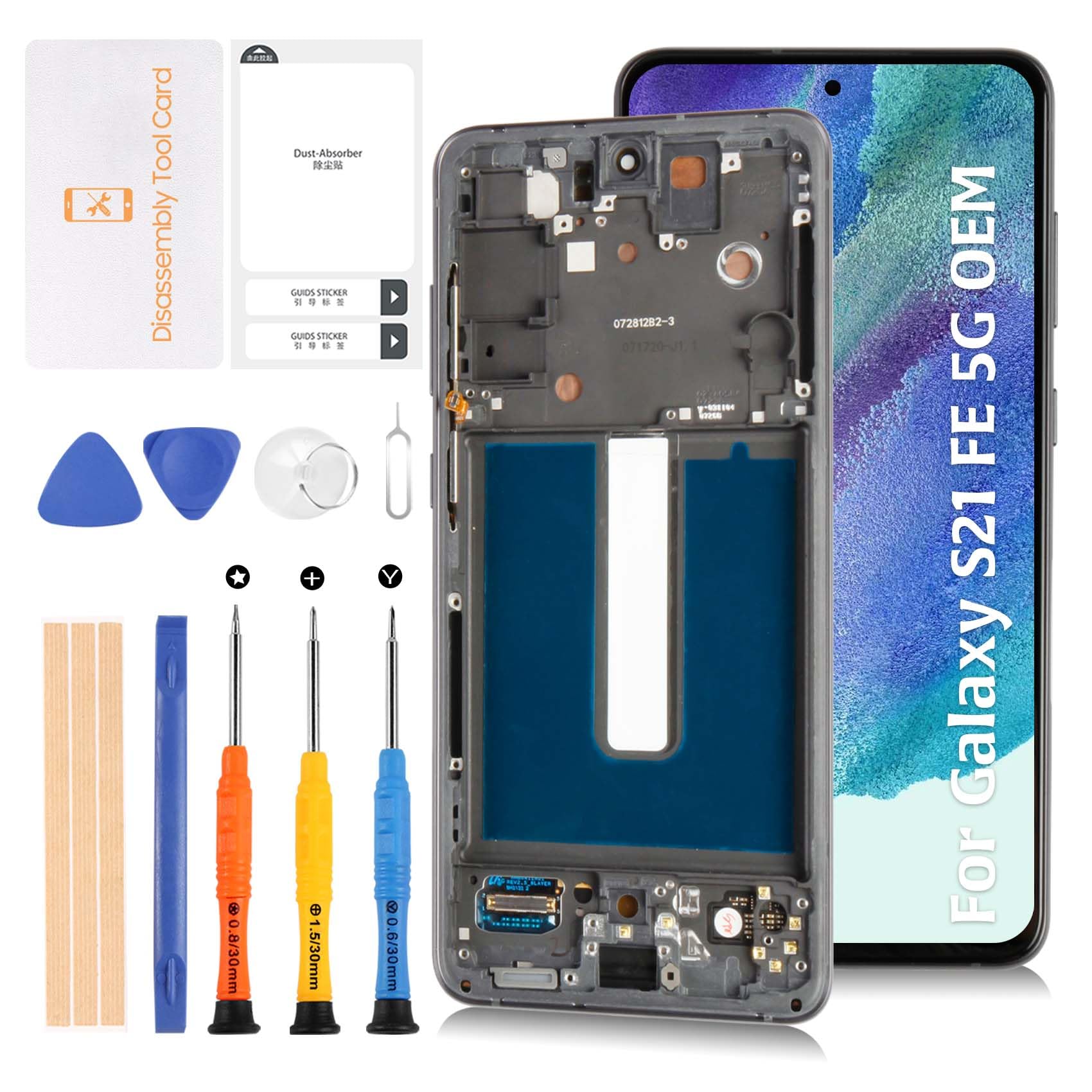 Amazon.com: Olivechard S21 FE 5G G990 OEM Original LCD Display ...