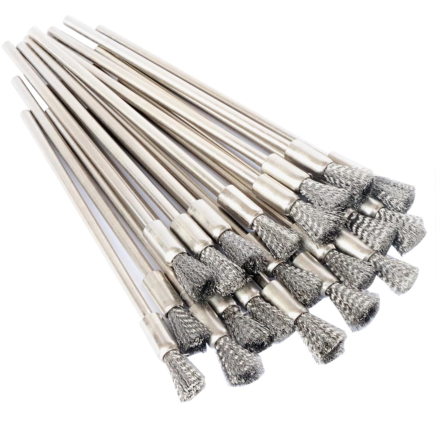 20pcs Scratch Brush Pen Set, Stainless Steel Bristles Pen Style Prep ...