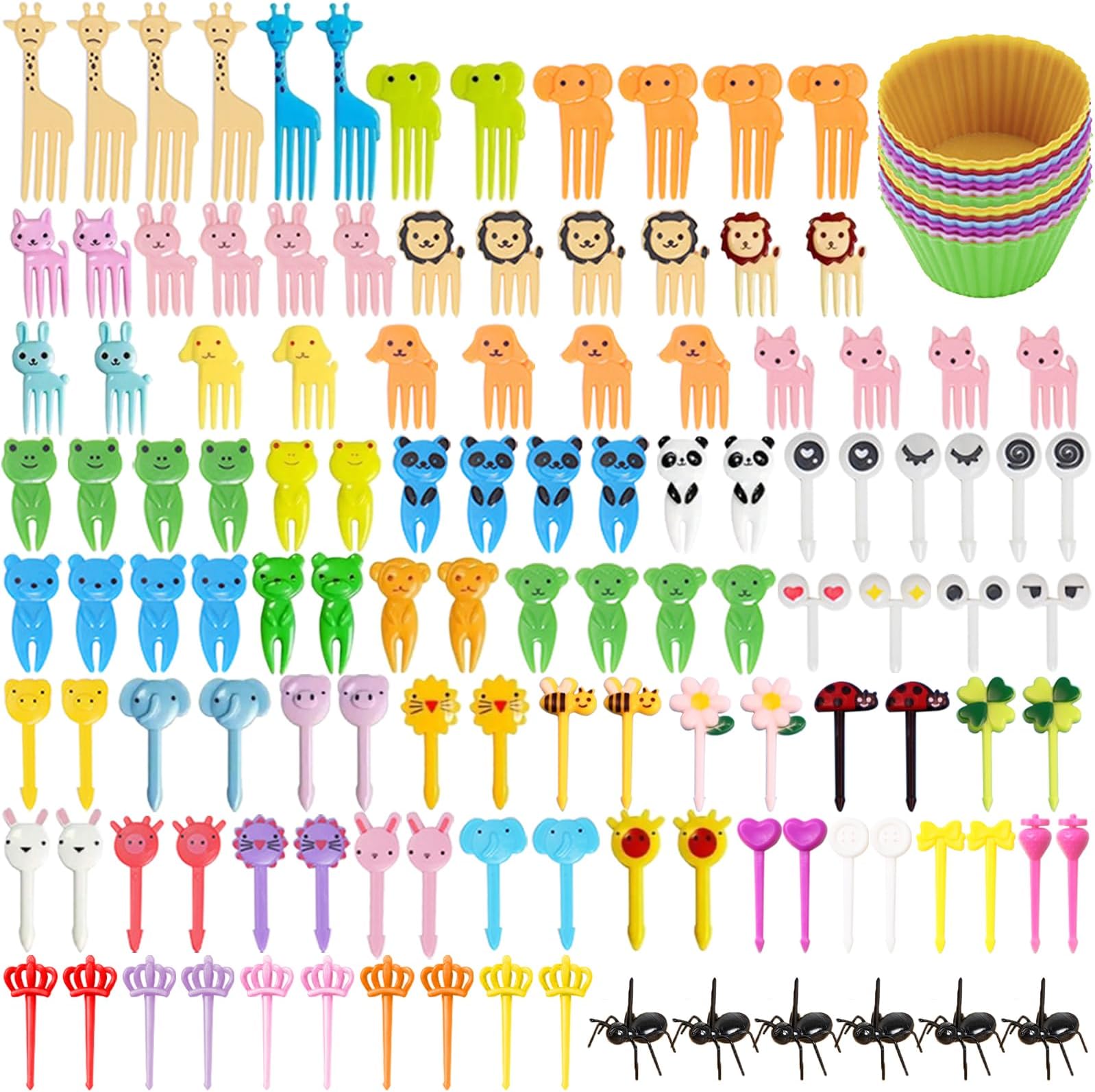 Amazon.com | Torune Mama's assist Food Picks Bento Lunch Accessories ...