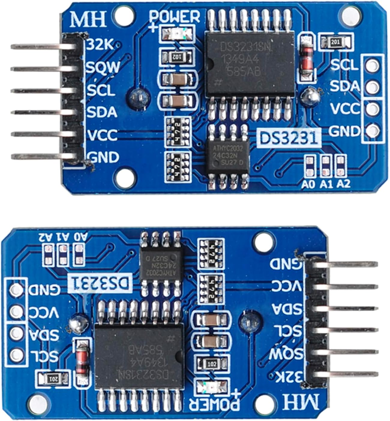 Amazon.com: Wishiot DS3231 AT24C32 IIC RTC Real Time Clock Module for ...