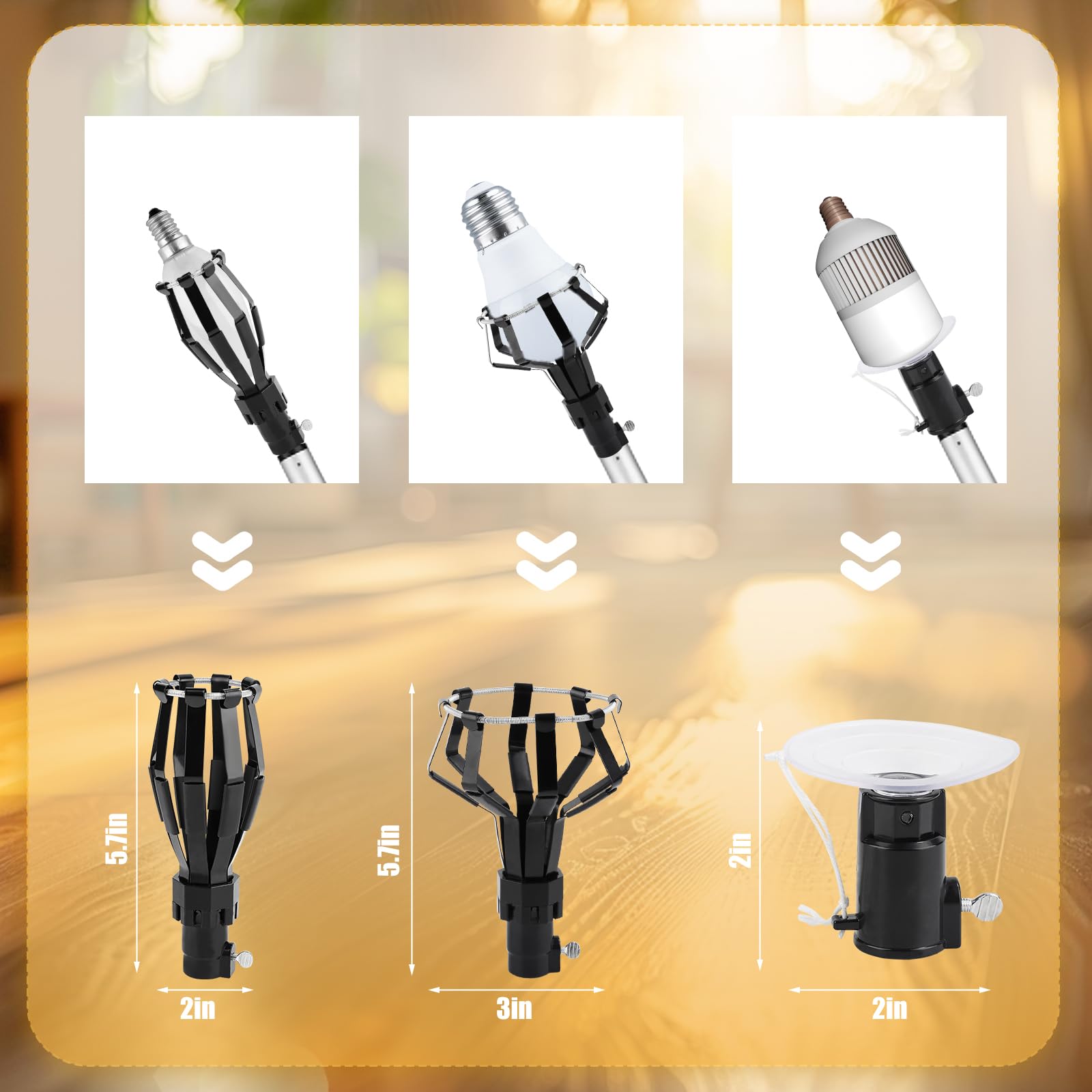 Vaulted Ceiling Light Bulb Changers