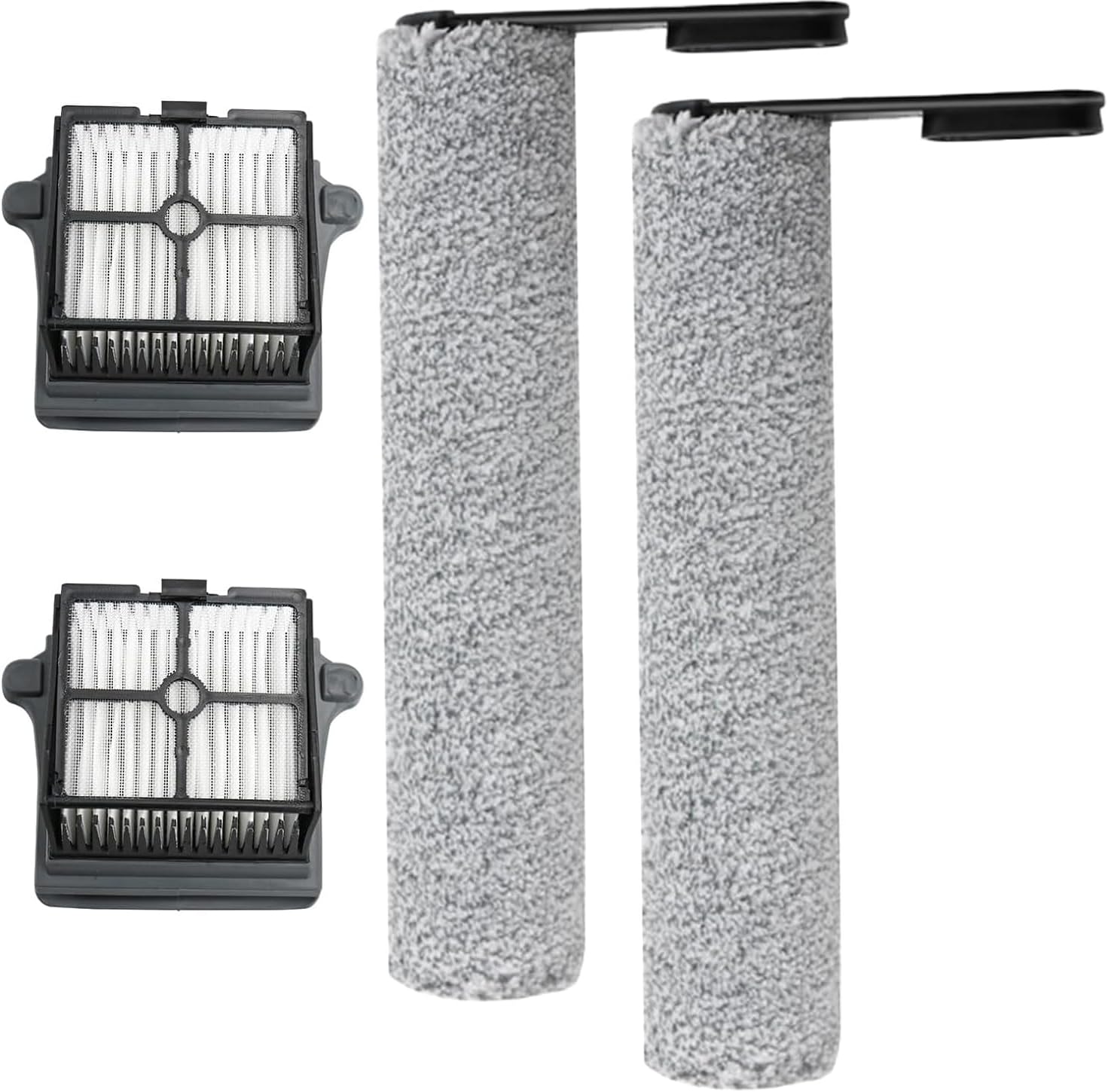 LOTIN Brush Roller and Filter Replacement For Shark HydroVac MessMaster ...