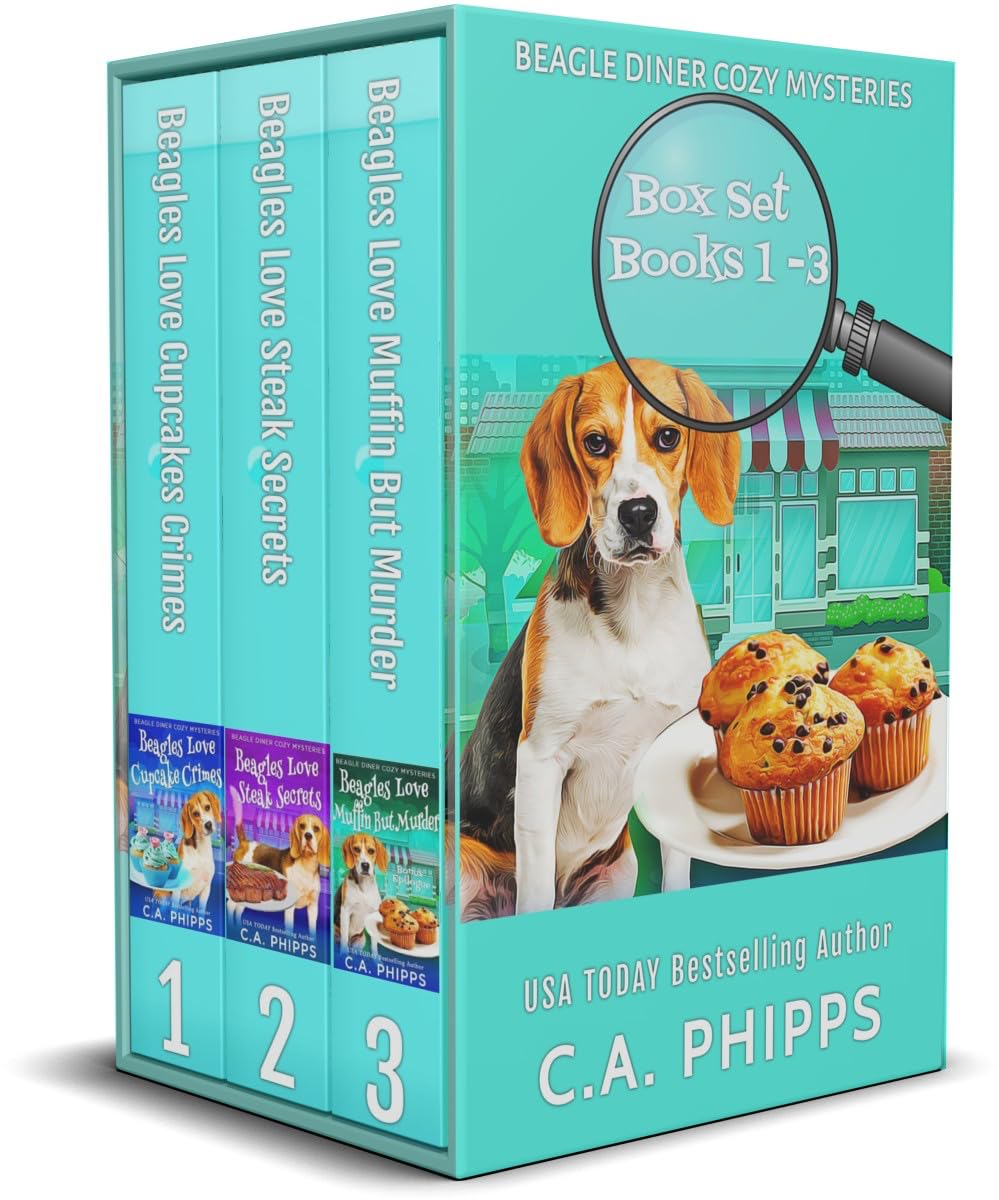 Beagle Diner Mysteries Books 1-3: A Small Town Culinary Cozy Mystery ...