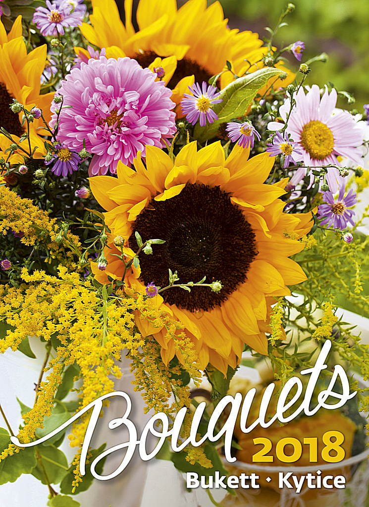 Flower Bouquet Calendar - 2018 Calendar - Calendars 2017 - Bouquets ...