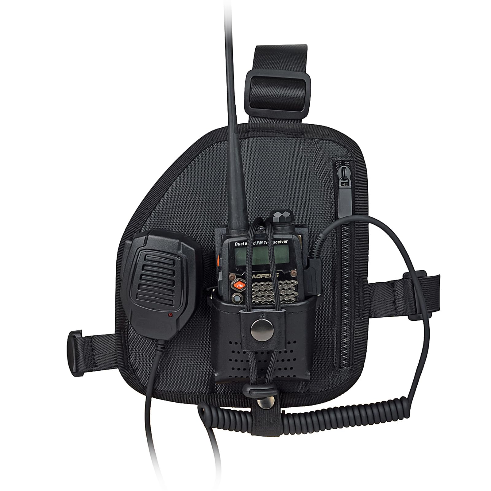 Amazon.com : HYSHIKRA Universal Walkie-Talkie Chest Bag, Heavy Duty ...