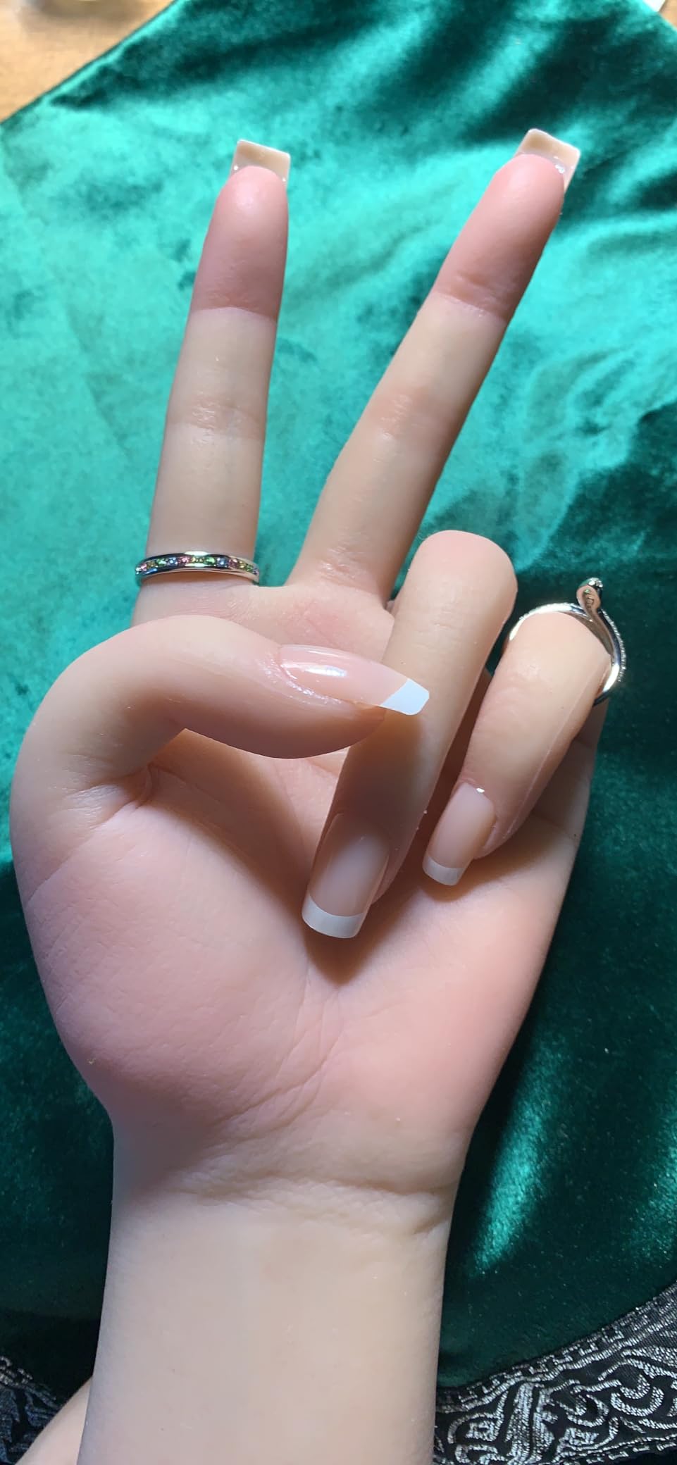 Amazon | MOTLEYBEAN 手 模型 ハンドモデル マネキン シリコン製手の模型 女性の手 デッサン手 手フェチ 絵画モデル 骨格 ...