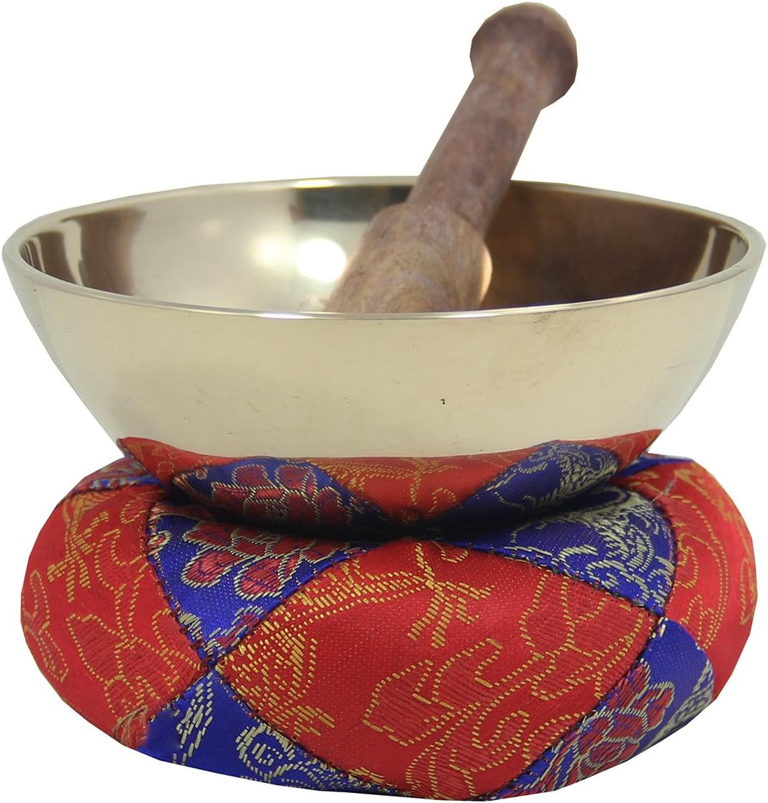 Amazon.com: DharmaObjects Tibetan Buddhist Meditation Ring Gong Singing ...