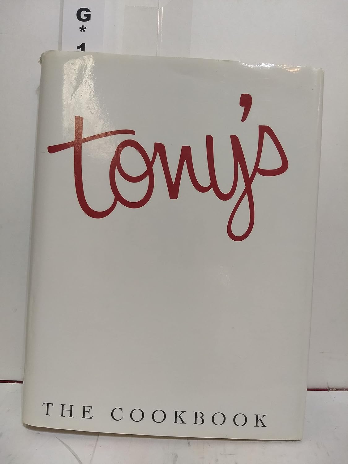 Tony's: The Cookbook: Fuermann, George: 9780940672383: Amazon.com: Books