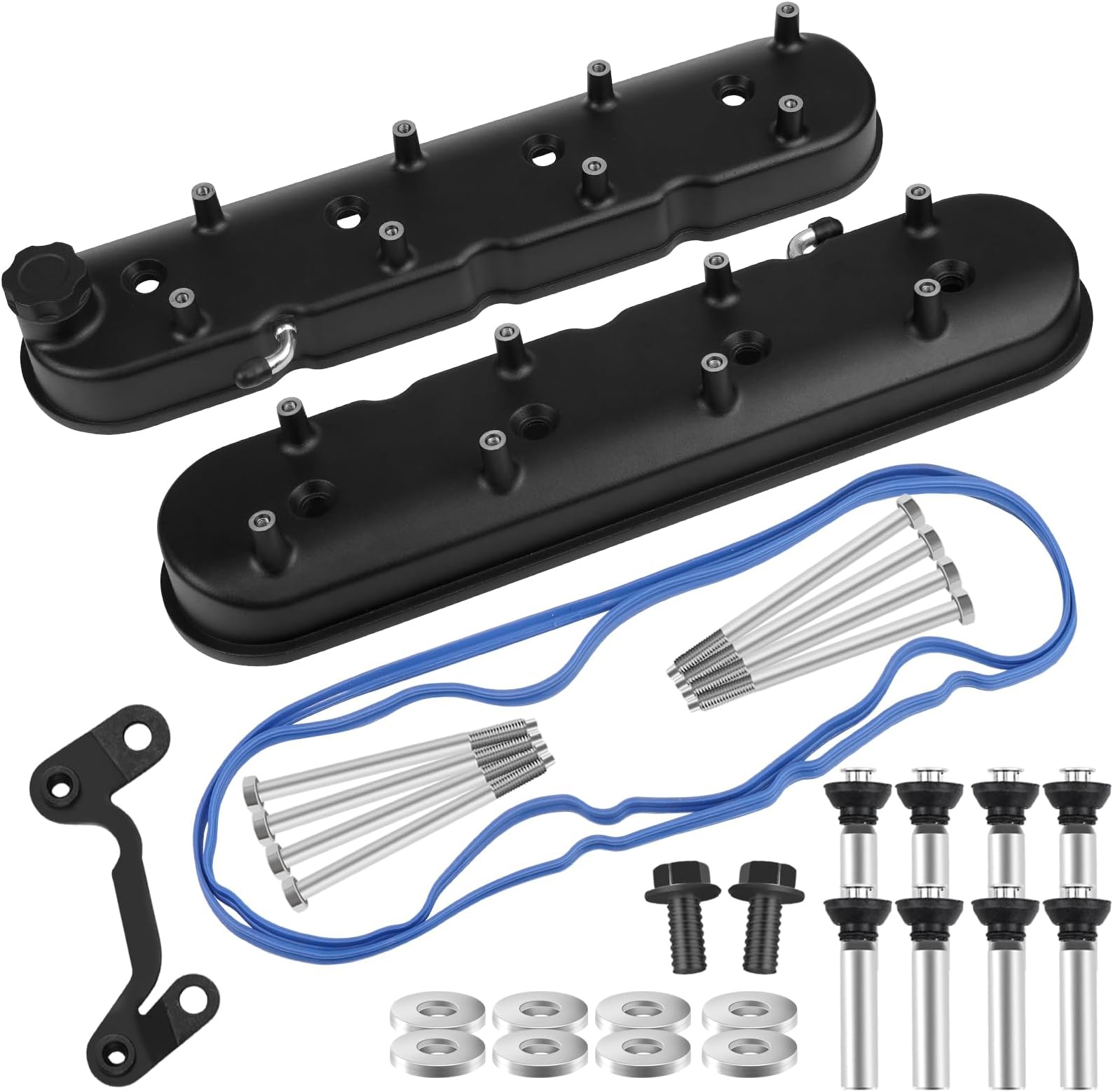 Amazon.com: A-Premium Black GEN III/IV LS Engine Valve Cover, Aluminum ...