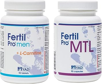 Fertil Pro Male Combo - Natural Health Supplements (3 month supply ...