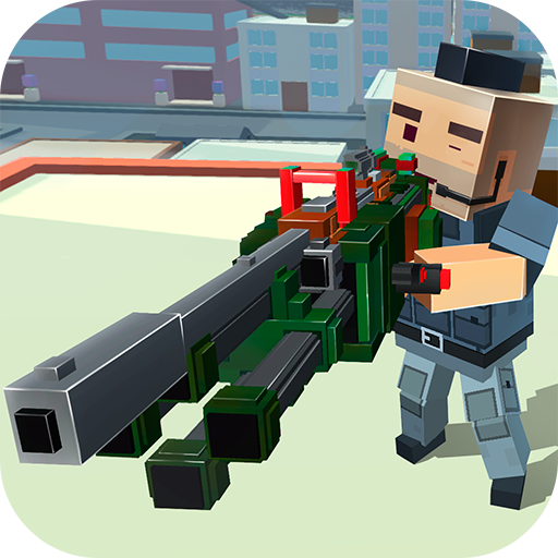 Block Sniper Survival 3D: Armed Force of Battle Warriors Pixel Shooting ...