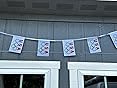 Amazon.com: Fisottey 2 Packs USA Olympic Games Flag Banner String ...